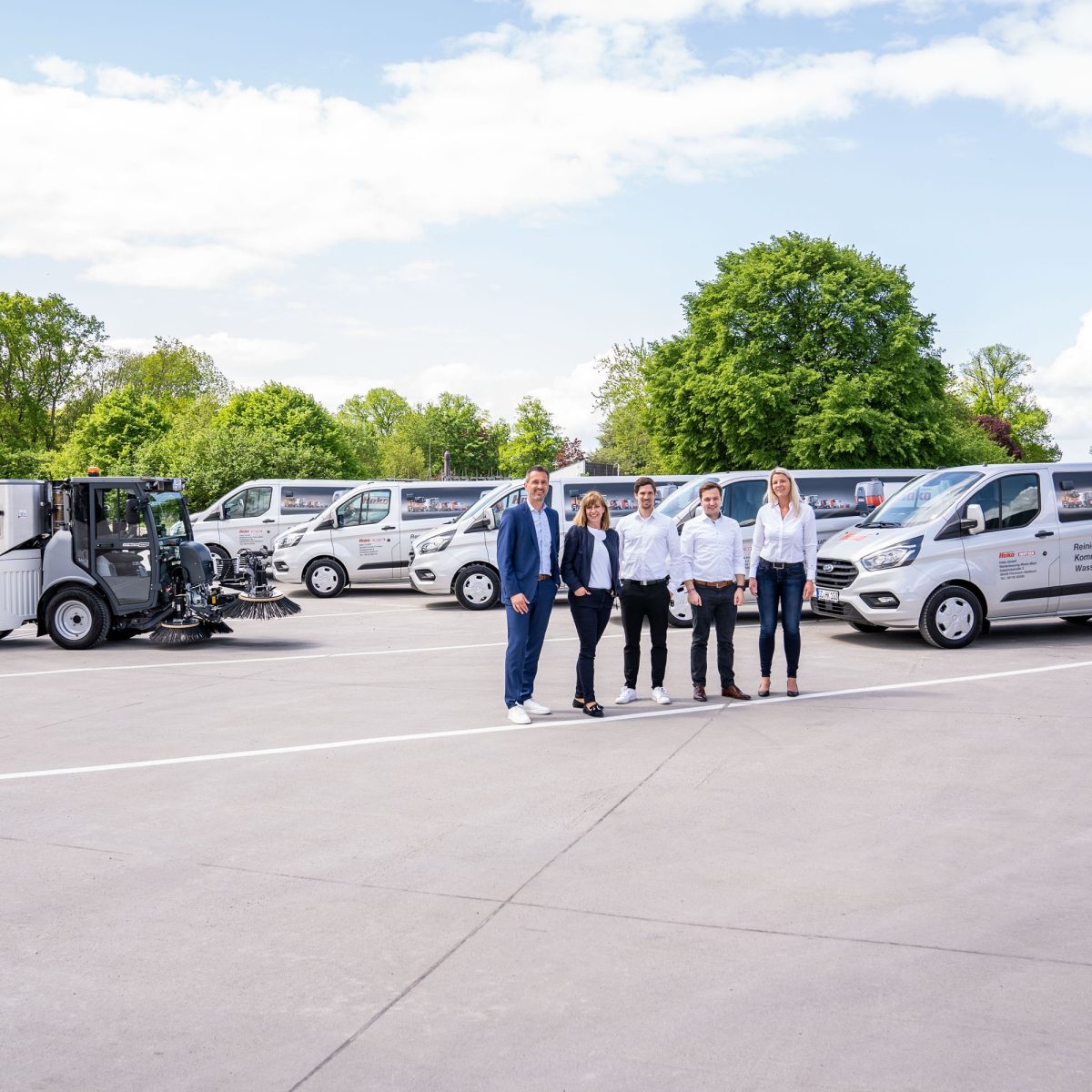 Neue Servicefahrzeuge für die Hako GmbH